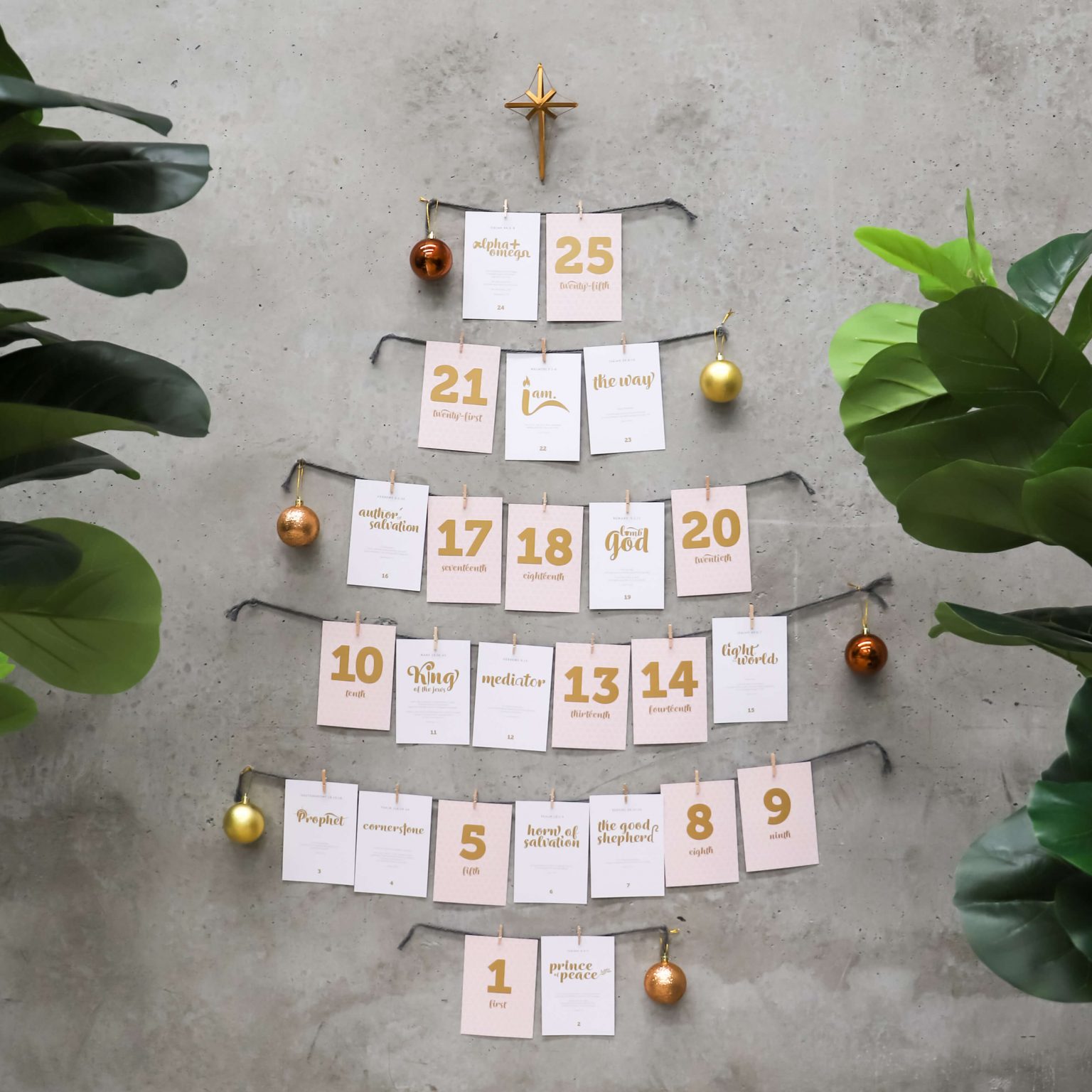Names of Jesus Advent Cards – BOXED SET – katejonesdesign